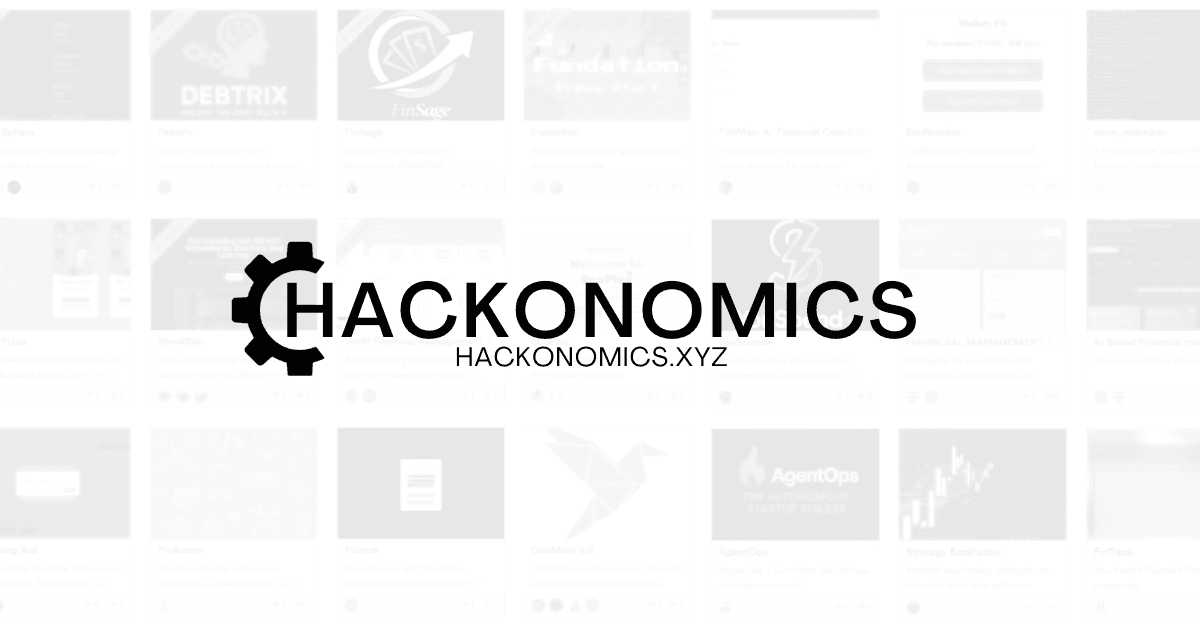 Hackonomics