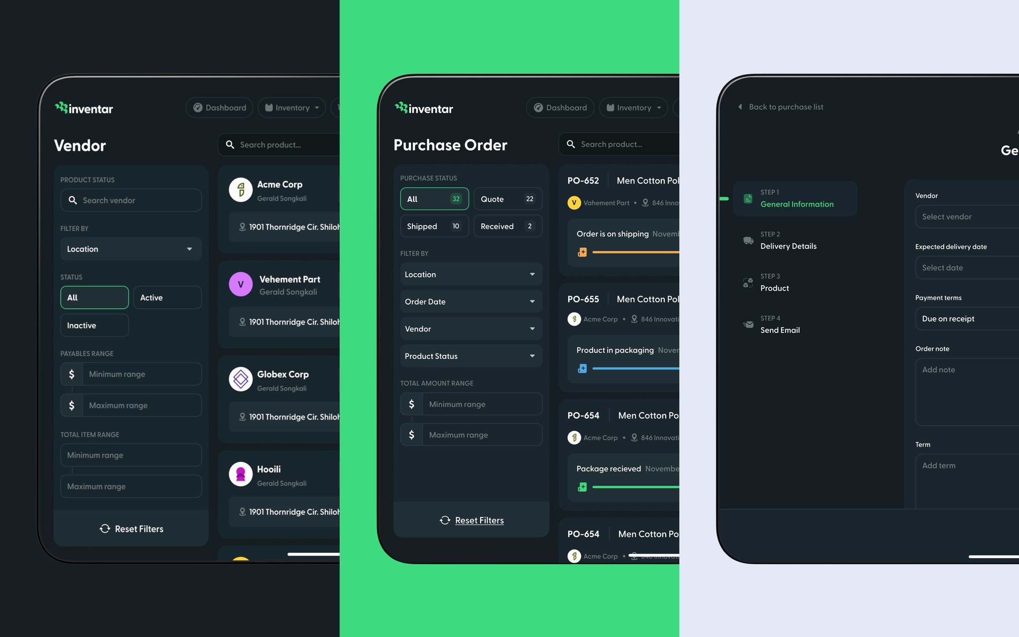 Inventar – SaaS Inventory & Warehouse Management Platform