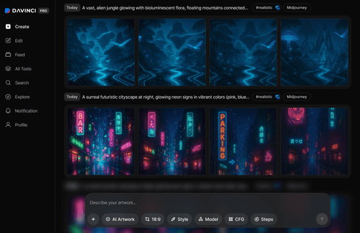DaVinci - AI Art Generator