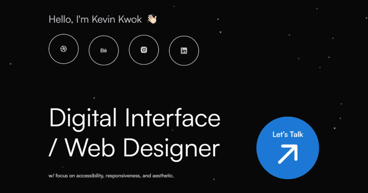 Kevin Kwok | UI and Web Designer