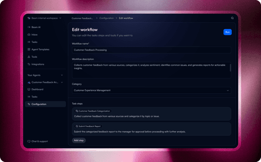 Customer Feedback Processing | AI Agents & Agentic Worfklows