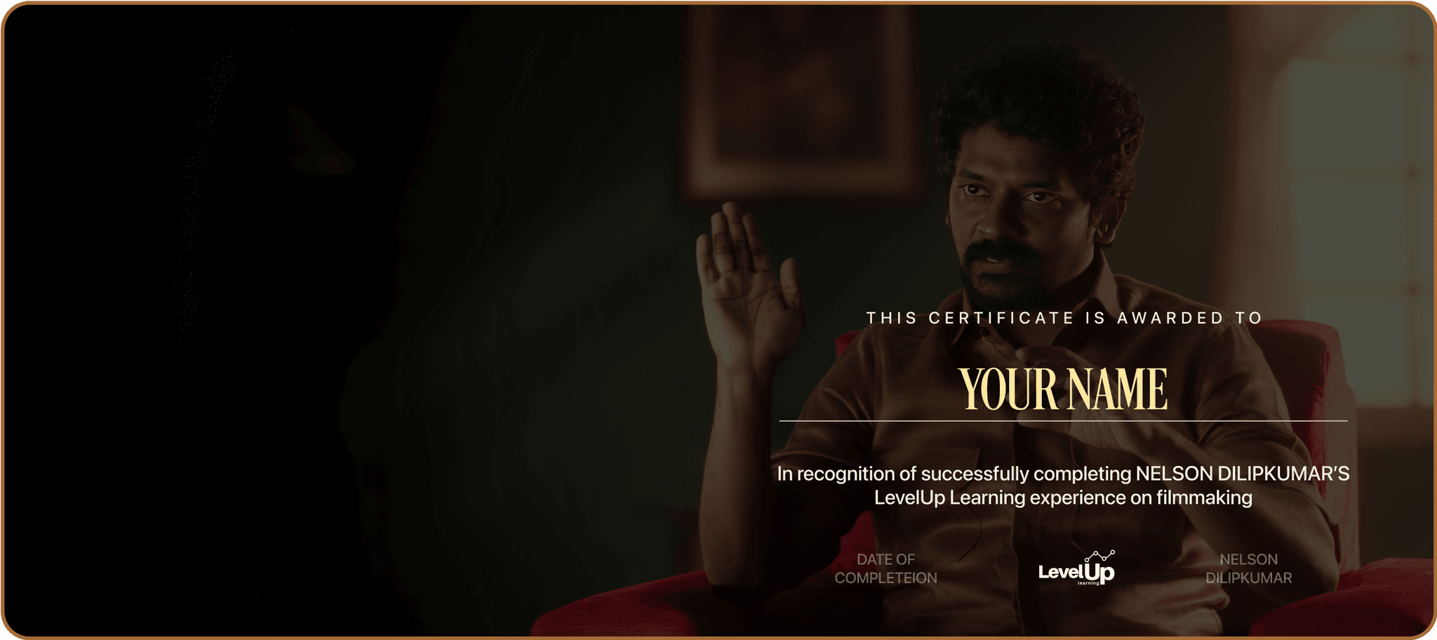 Nelson Dilipkumar Masterclass - LevelUp Learning