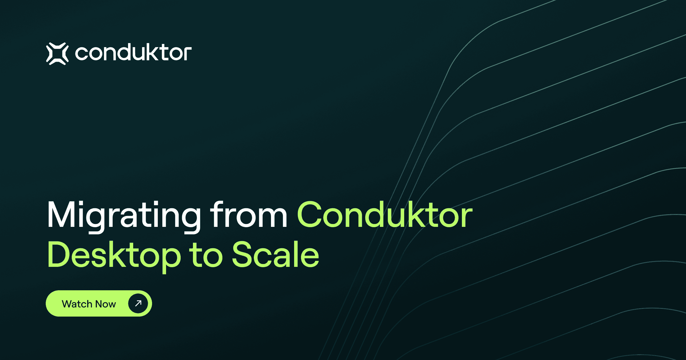 Migrating from Conduktor Desktop to Scale - The Enterprise Data ...
