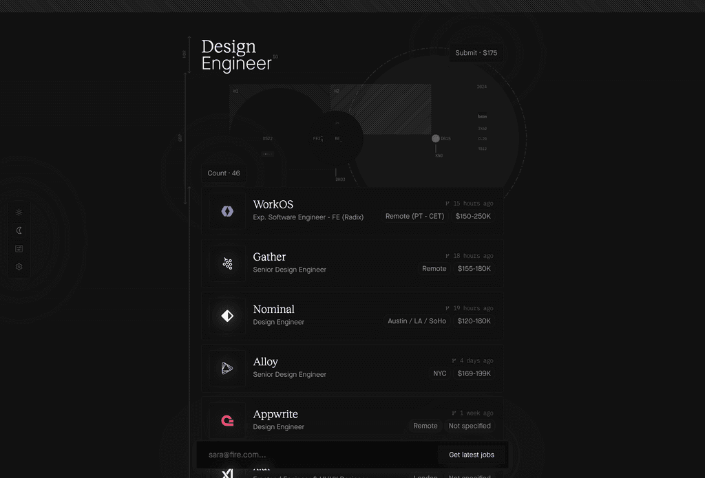 Dark Themed Web Design Inspiration