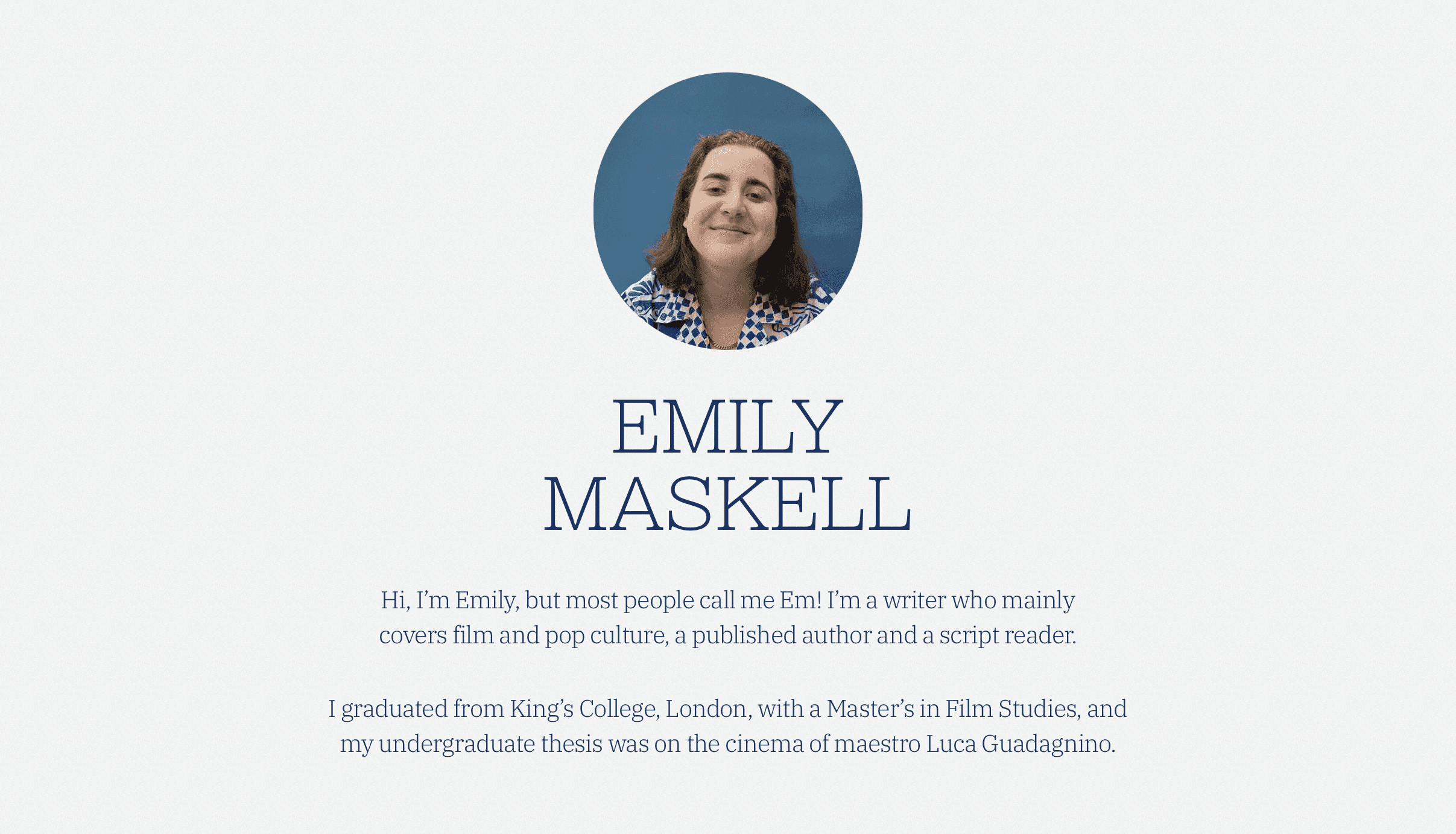 Emily Maskell