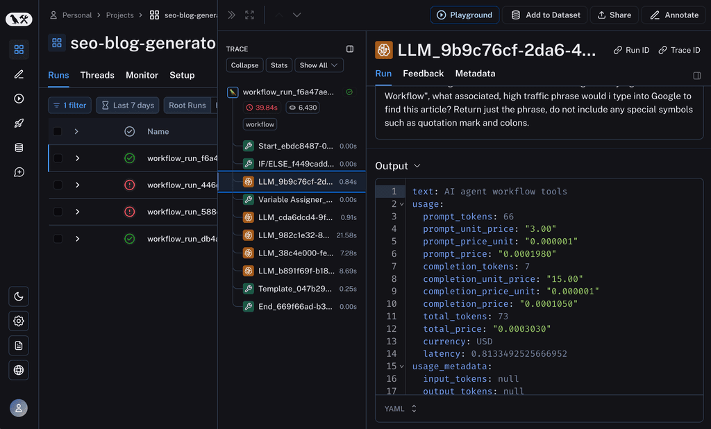 Enhance LLM Application observability on Dify with LangSmith and Langfuse - Dify Blog