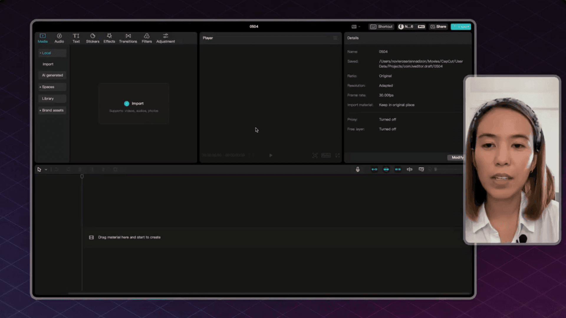 CapCut tutorial for beginners