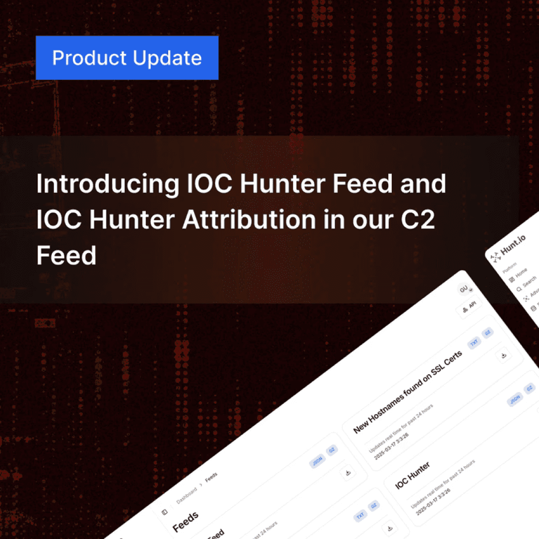 Introducing IOC Hunter Feed and Attribution for Enhanced Threat Intelligence