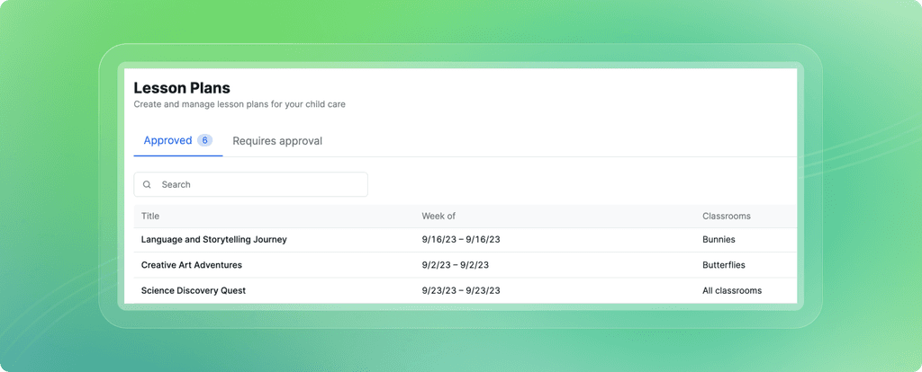 Modern Child Care Management Software & App | Playground