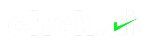 CHCK - Check to sell. Check to buy. CHCK AI.