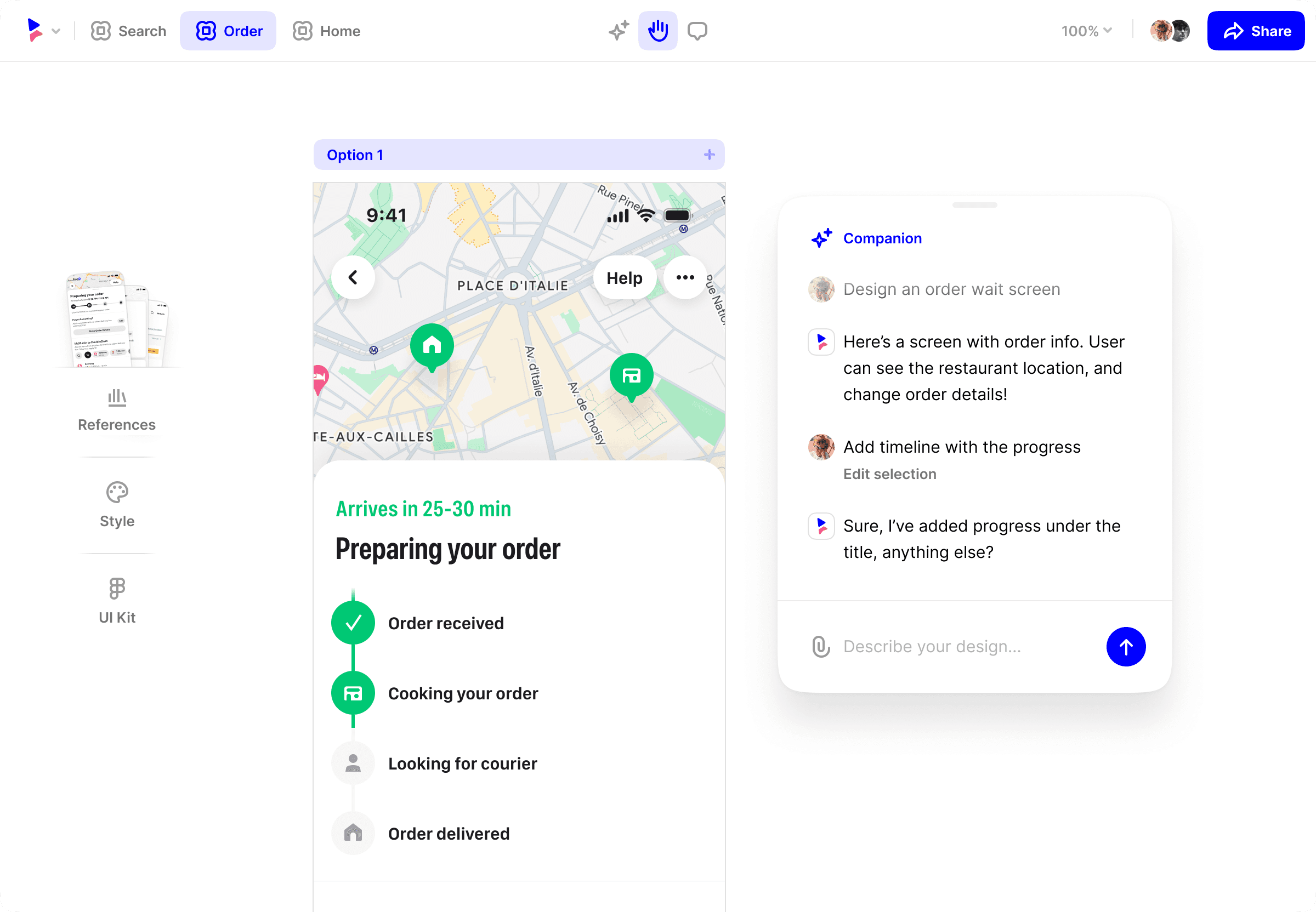 AI App Design Generator Get Design From Text In Seconds