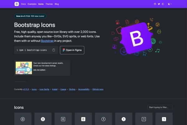 Bootstrap Icons - Toolfolio.io