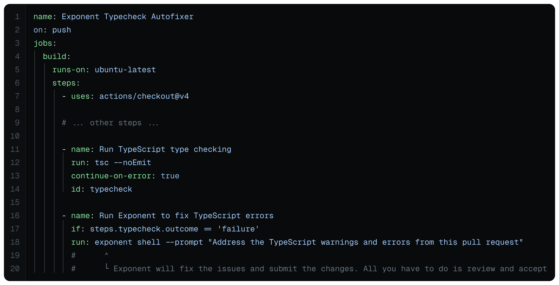 Exponent | A collaborative AI programming agent