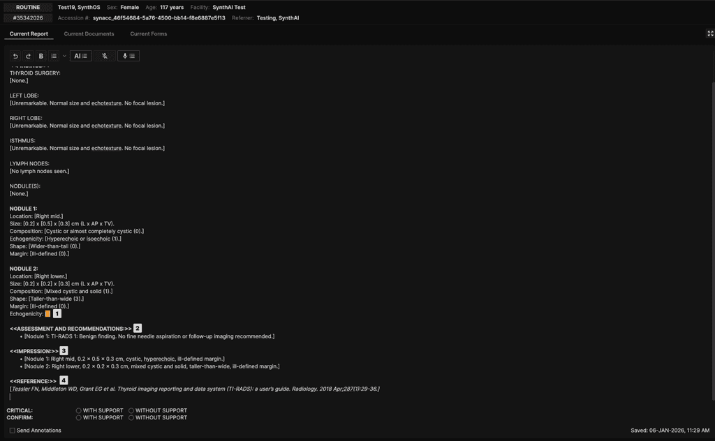 Article: Report assistant 3.4