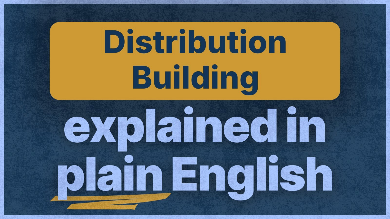 Distribution Buildings: The Backbone of Modern Logistics