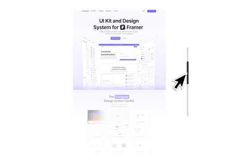 Free Resources, Components & UI Kits for Framer & Figma