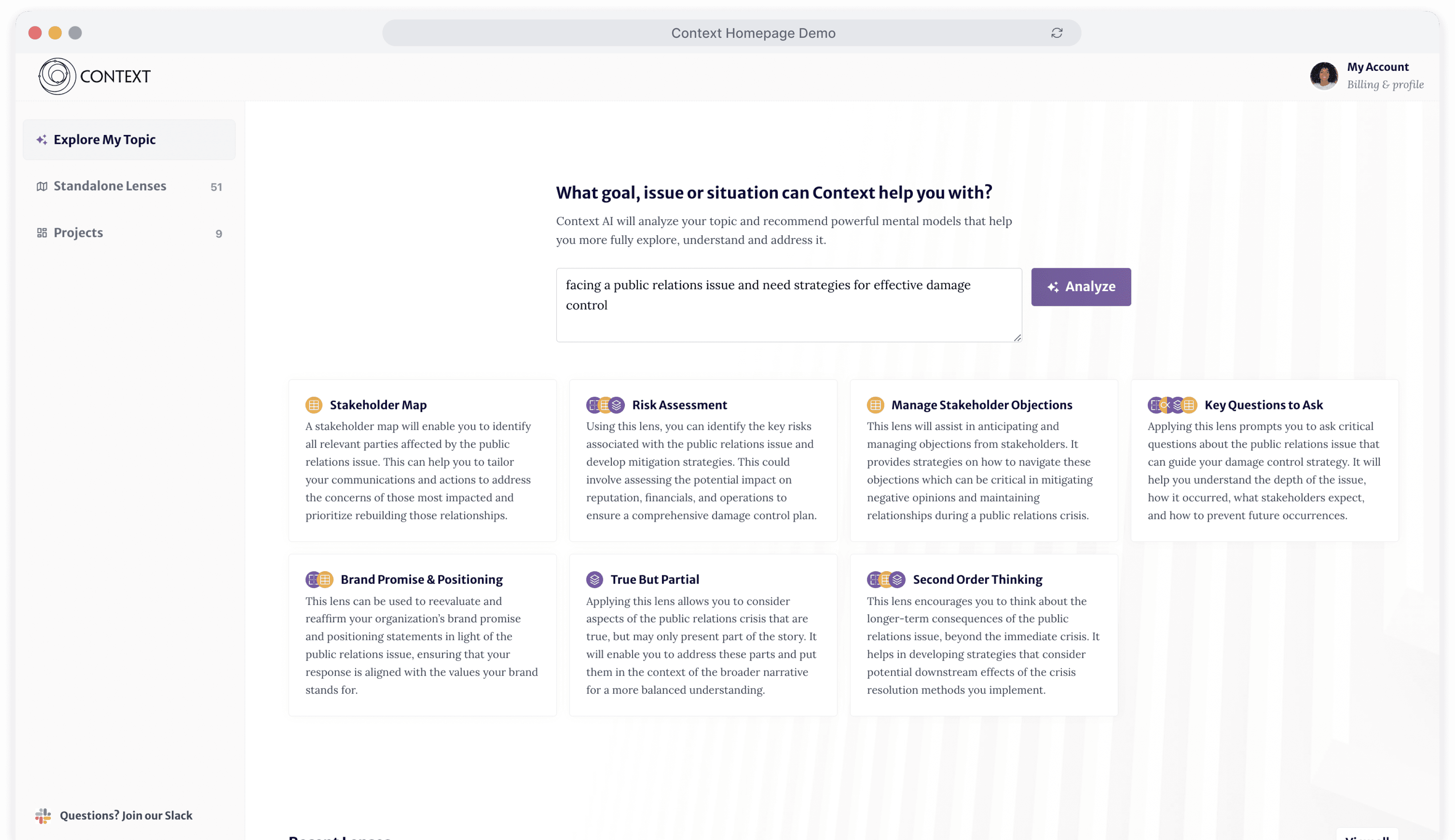 Build Visual Frameworks & Mental Models Using AI | Context AI