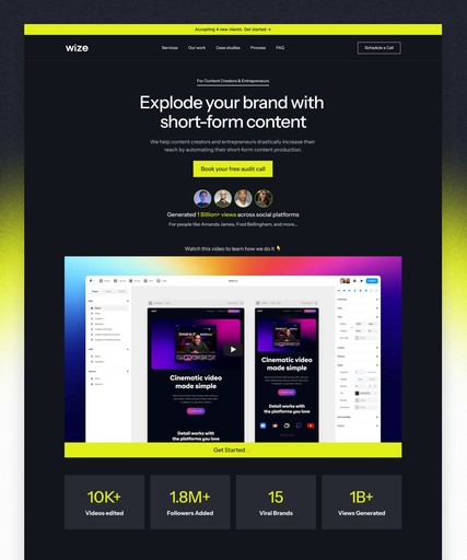 Wize Templates - Framer Templates for Online Businesses