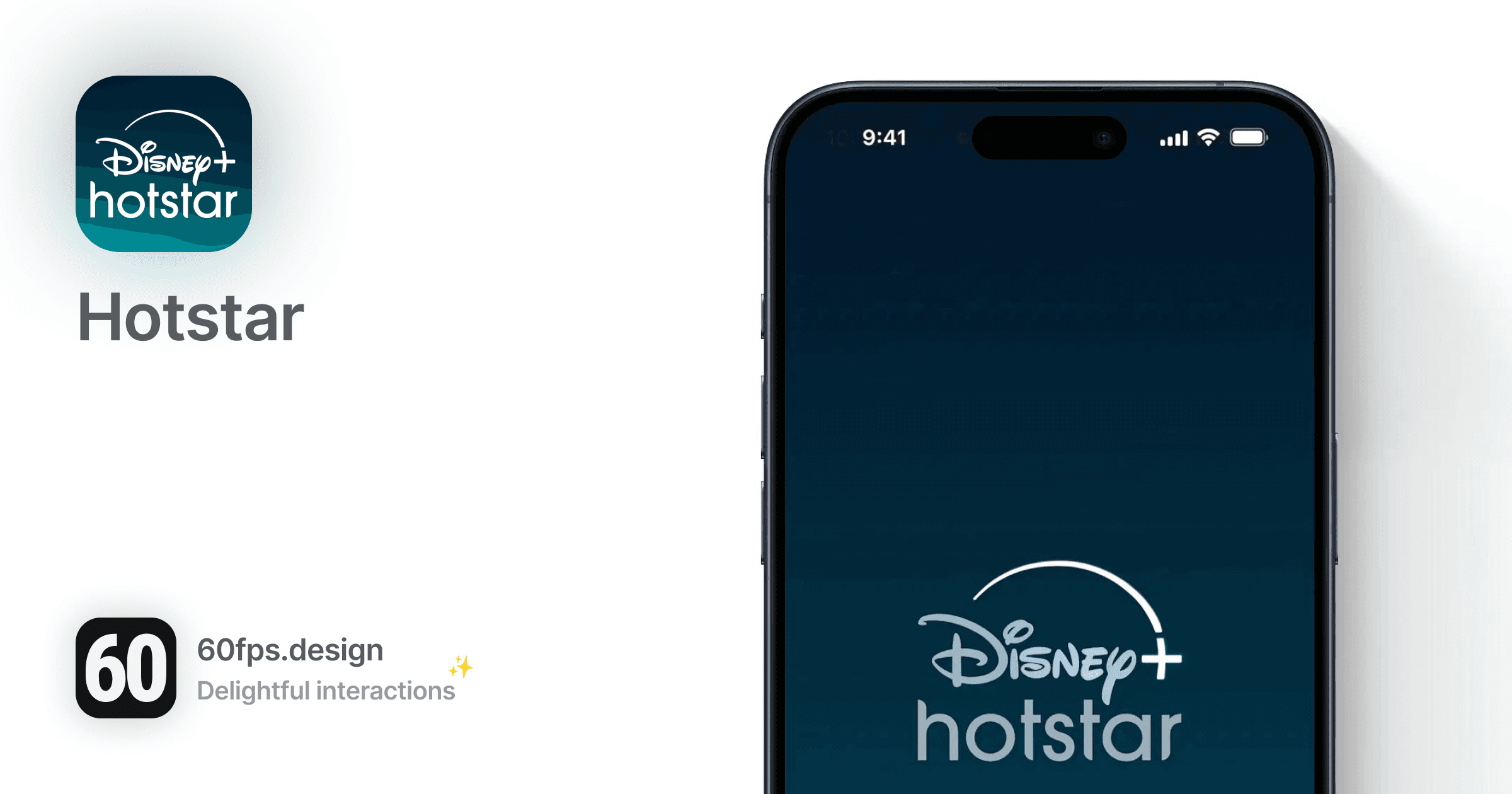 Hotstar iOS App UI/UX animation