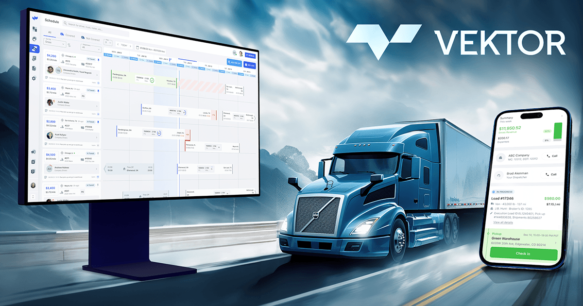 Vektor | Carrier-Centric TMS for Streamlined Operations