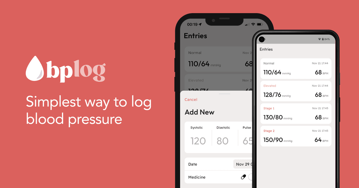 BP Logbook - Simplest Blood Pressure Log Book