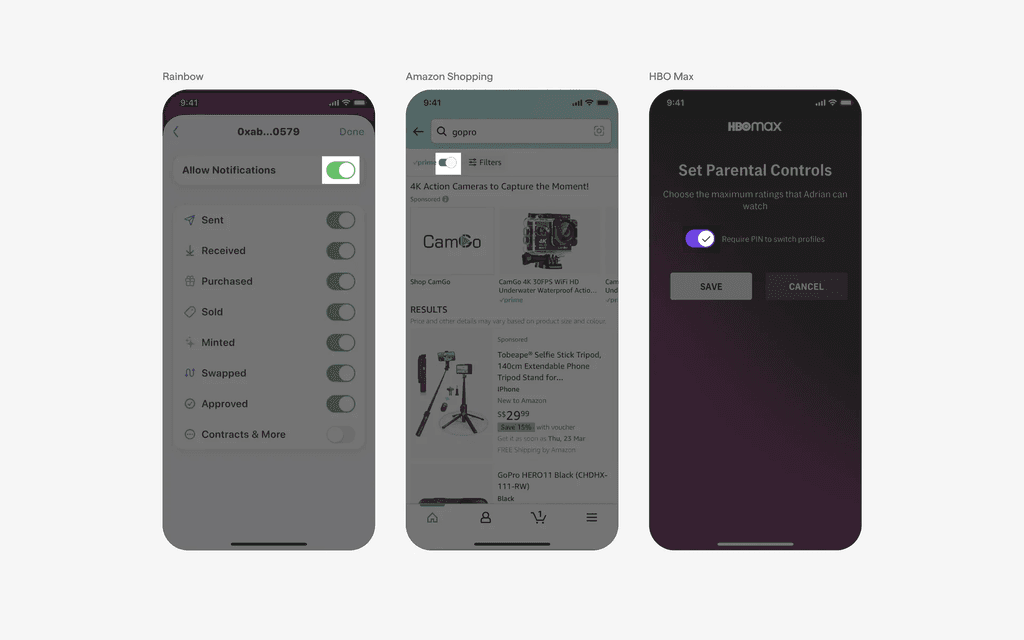 Segmented Control UI Design: Best practices, Design variants & Examples ...