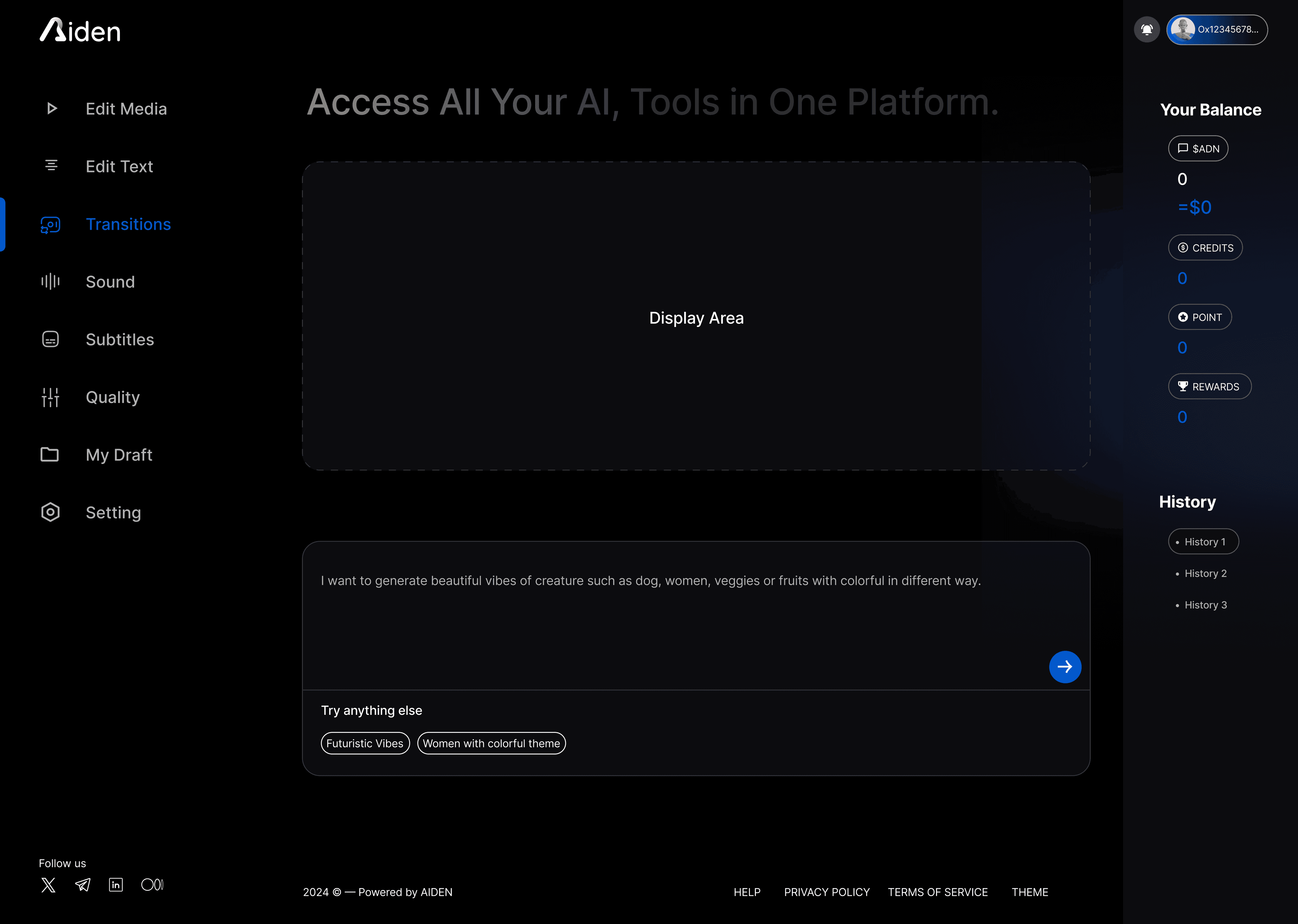 Aiden Labs | AI Solution on Blockchain