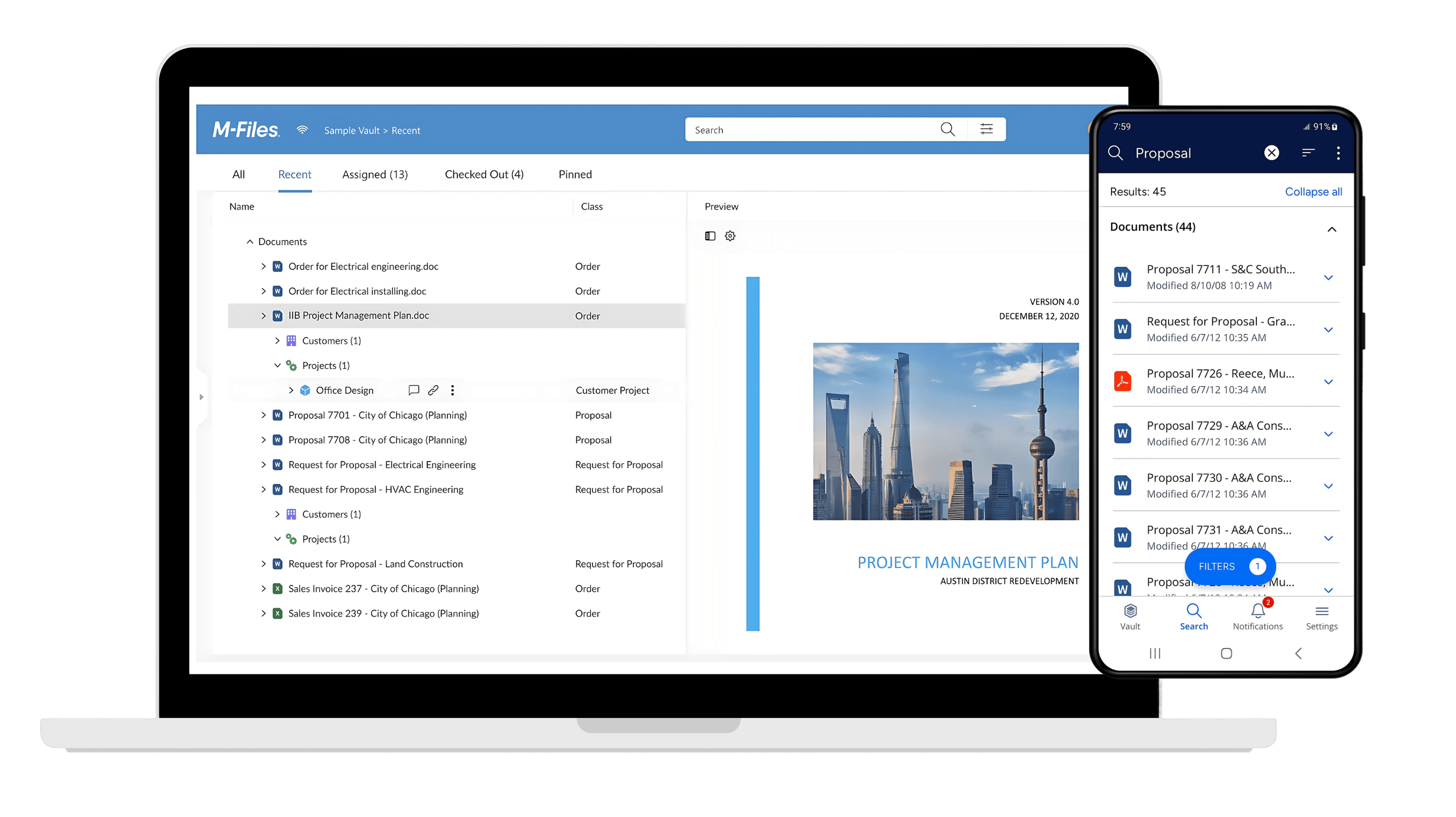 M-Files | Intelligent Document Management with Flair Labs
