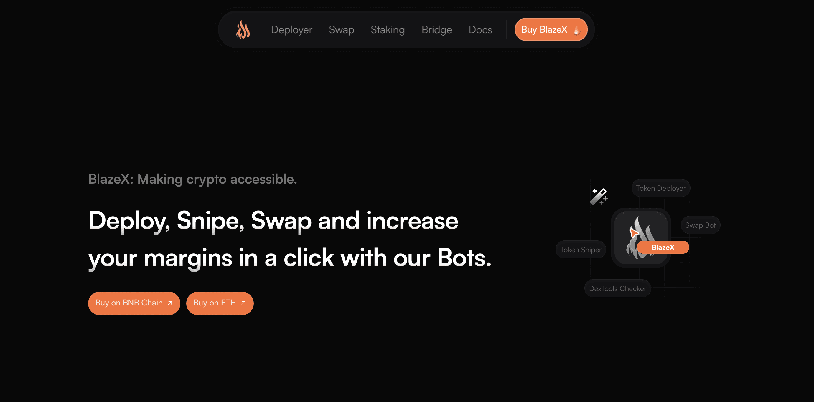 BlazeX - Fiery innovation meets utility