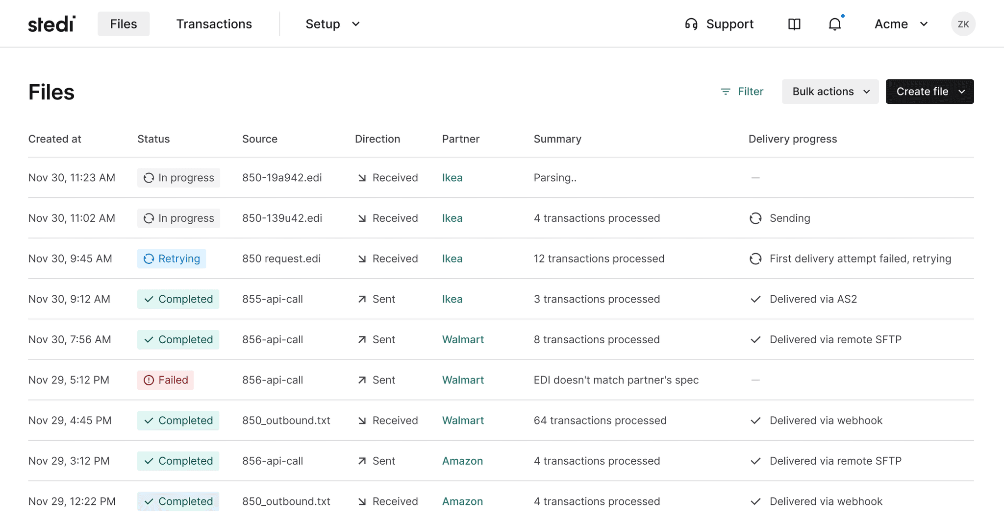 Stedi - EDI platform