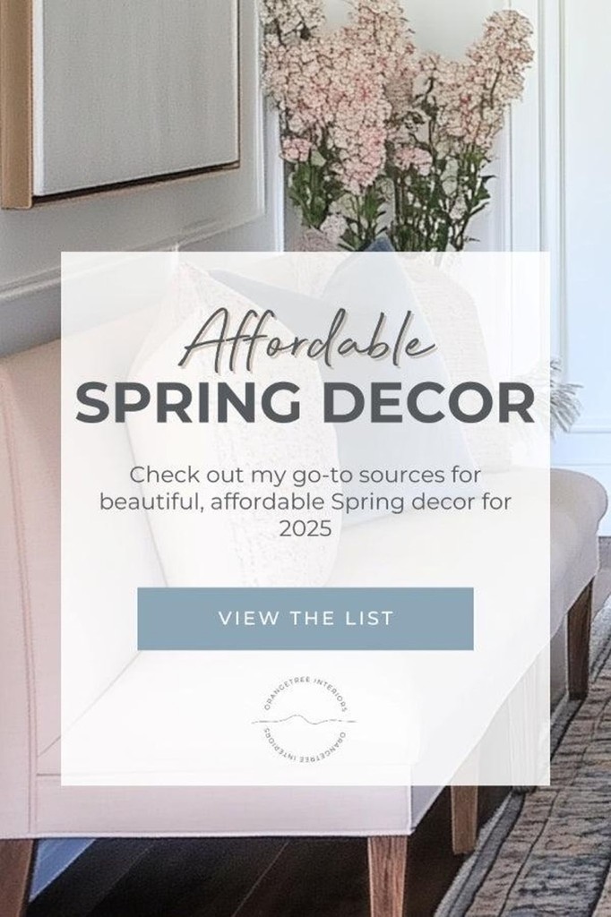 My Go-To Sources for Affordable Spring Decor [2025]