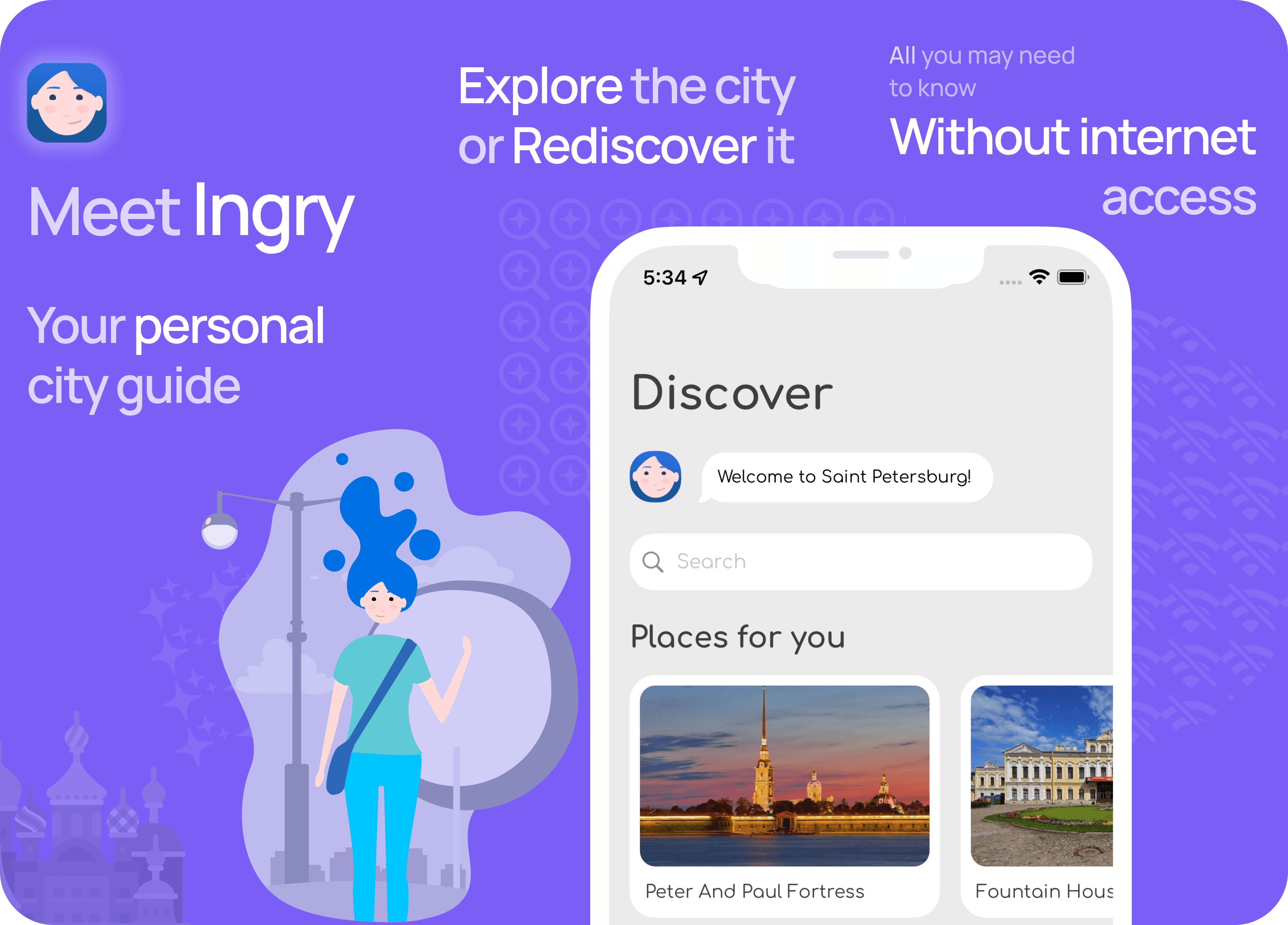 Ingry: the city guide app