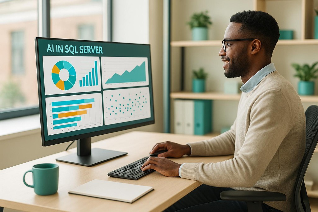 how to use ai in sql server - Querio