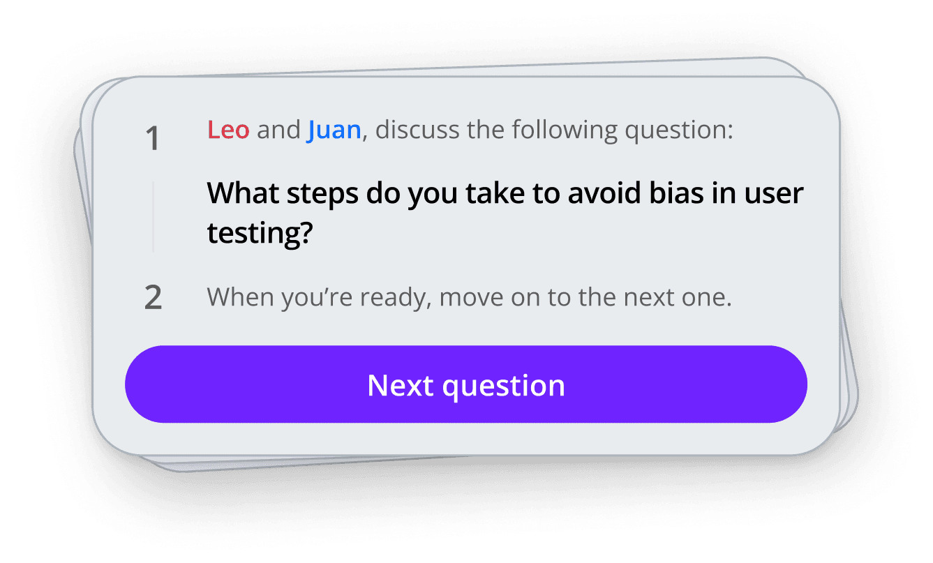 Leap - Practice speaking English with people like you