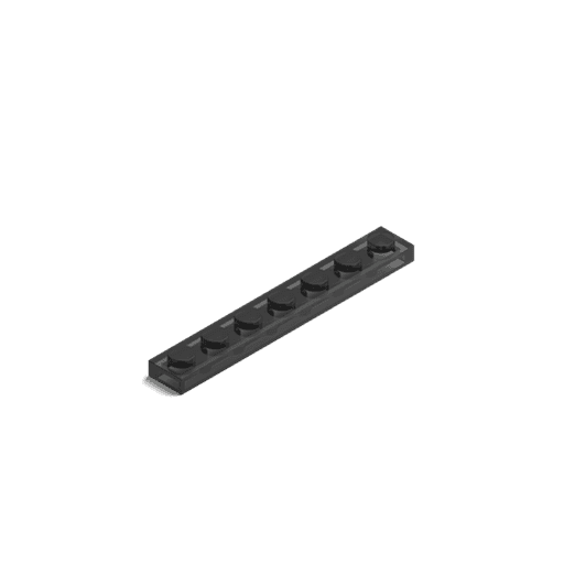 Shapefest™ | Black Transparent Isometric Building Blocks 3D Illustrations