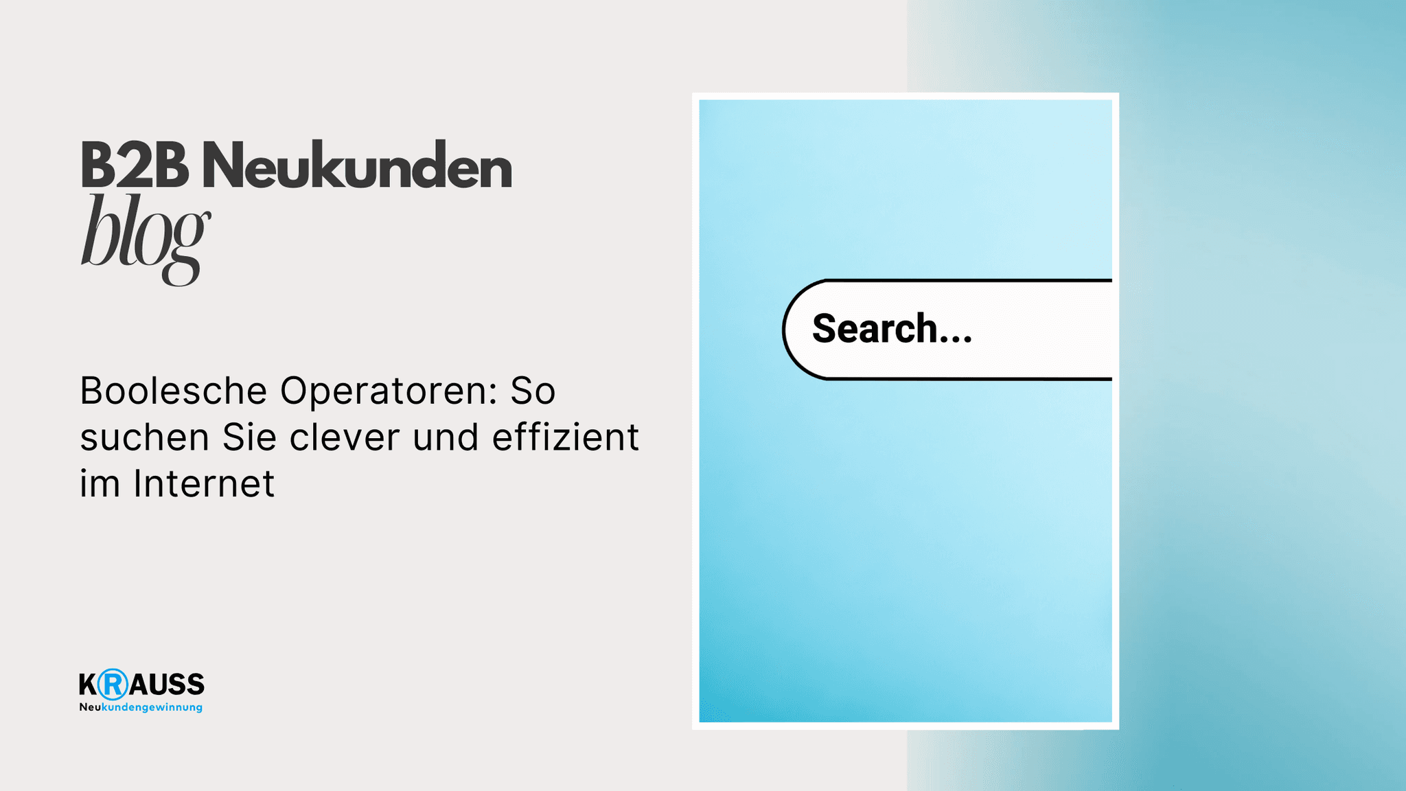 Boolesche Operatoren: So suchen Sie clever und effizient im Internet