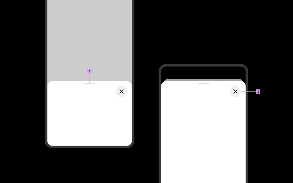 Bottom Sheet UI Design: Best practices, Design variants & Examples ...