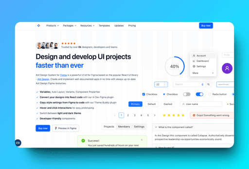 20 Best Figma UI Kits for Designers in 2025