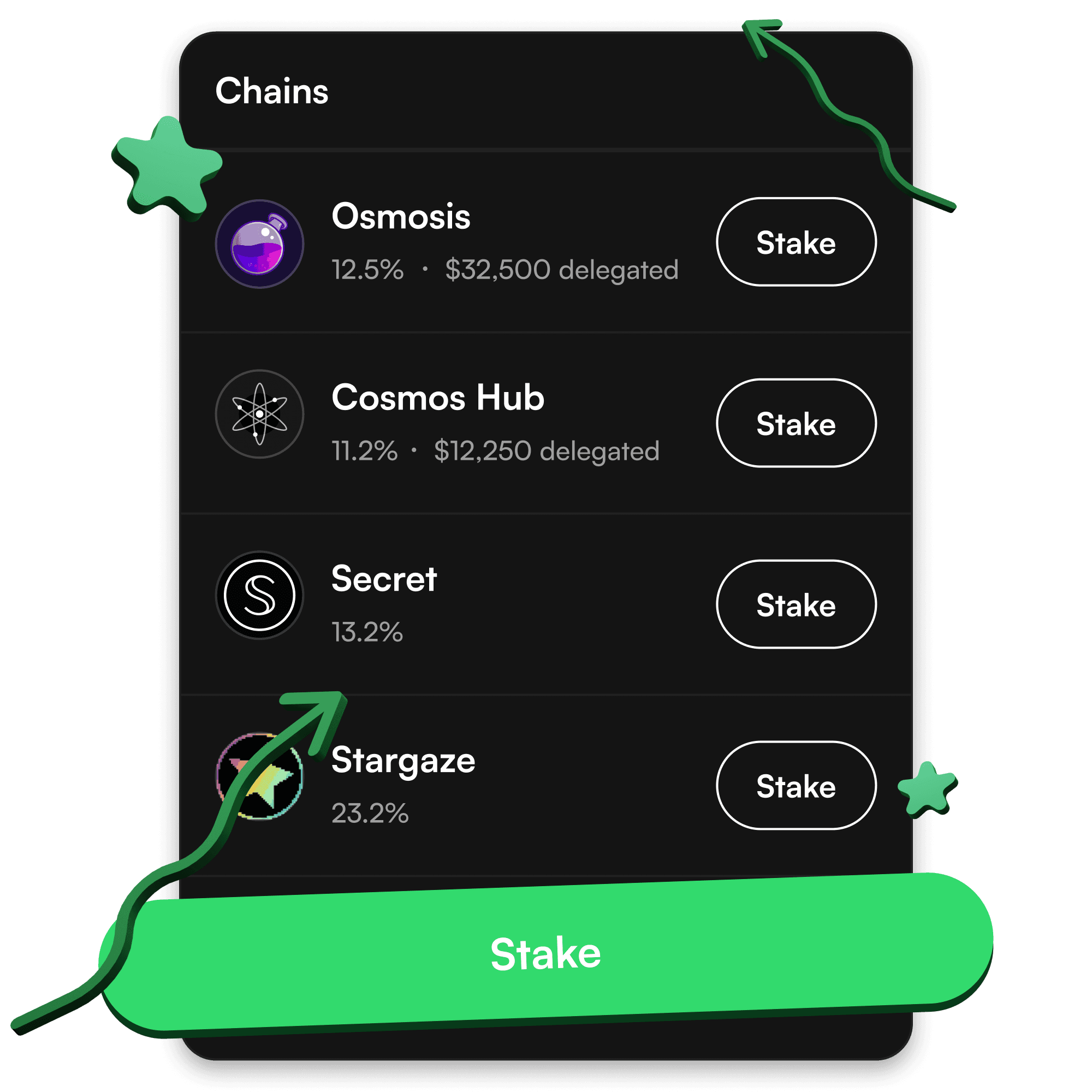Leap Wallet - For Crypto, NFTs, Staking Rewards, Airdrops