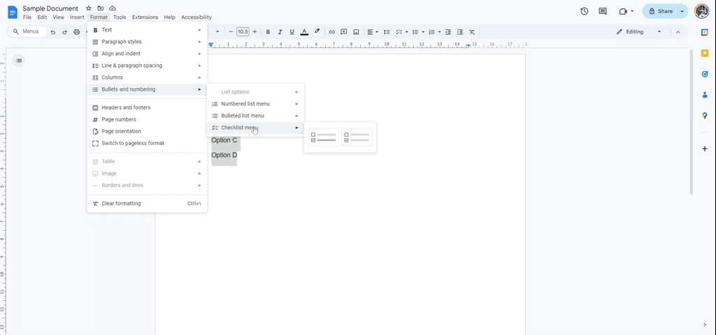How To Insert Checkbox In Google Docs – Quick Formatting Guide - 1 ...