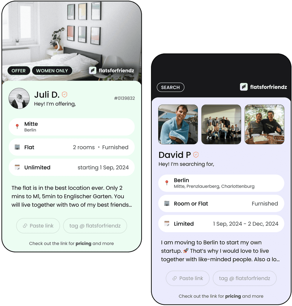 flatsforfriendz - First Network-Based Flat Mediation Platform