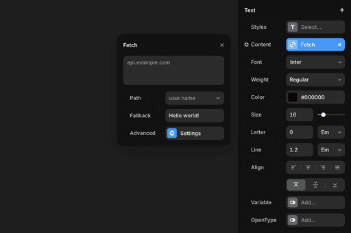 How to use Fetch — Framer Help