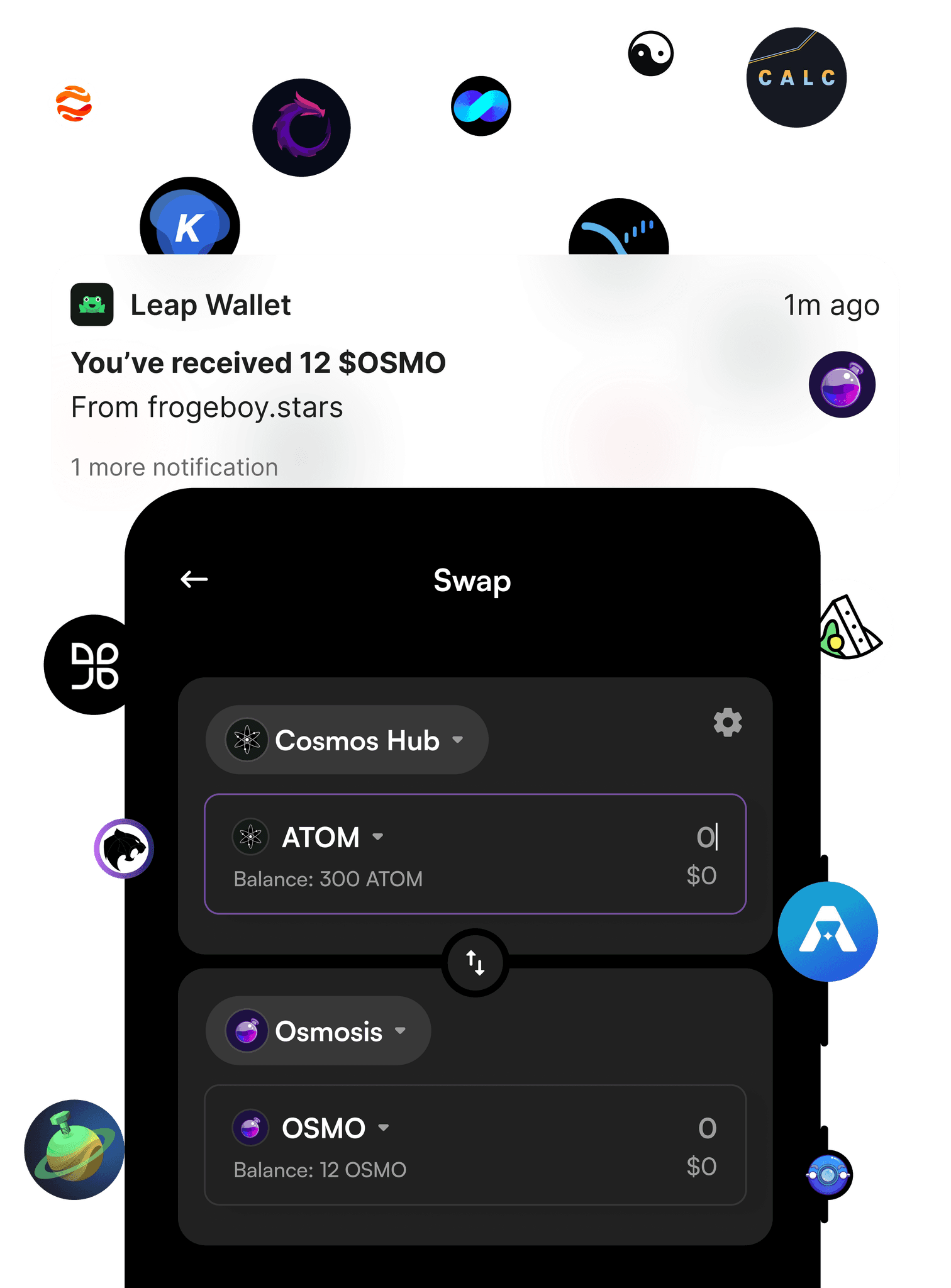 Leap Wallet - For Crypto, NFTs, Staking Rewards, Airdrops