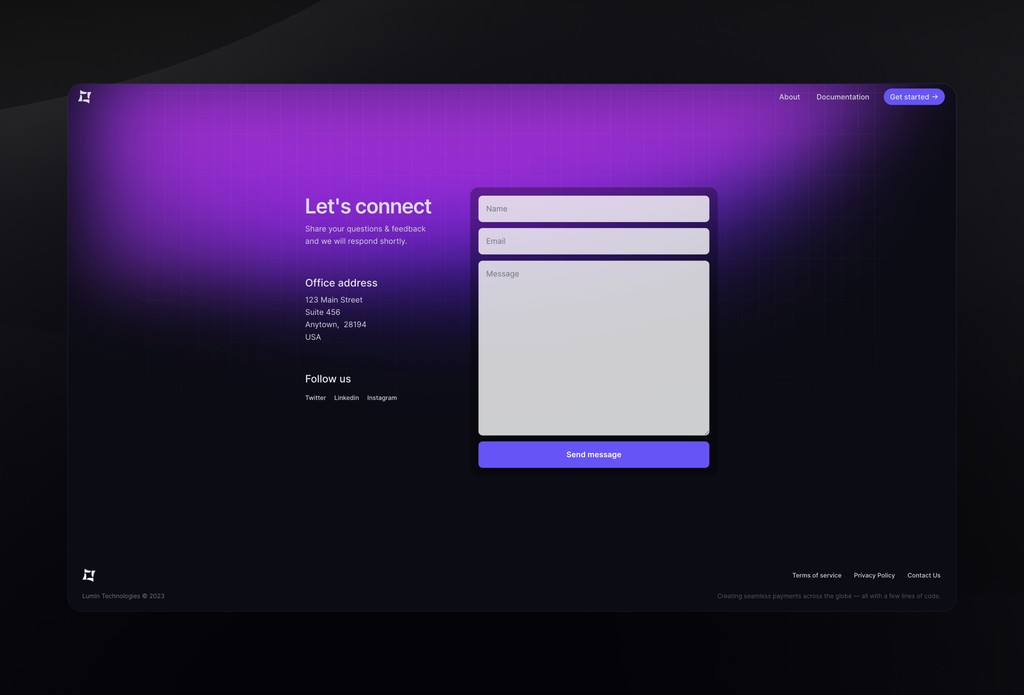 Lumin — Web3 Template for Framer