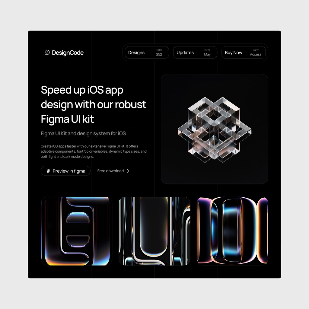 New Responsive UI Template - DesignCode UI