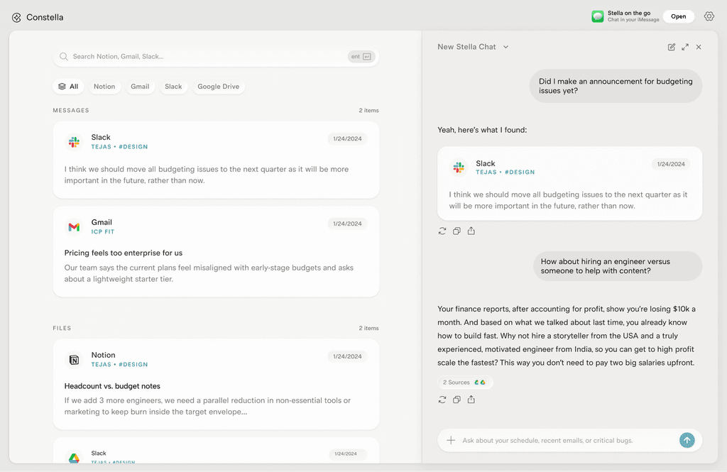 Constella: Your Digital Brain