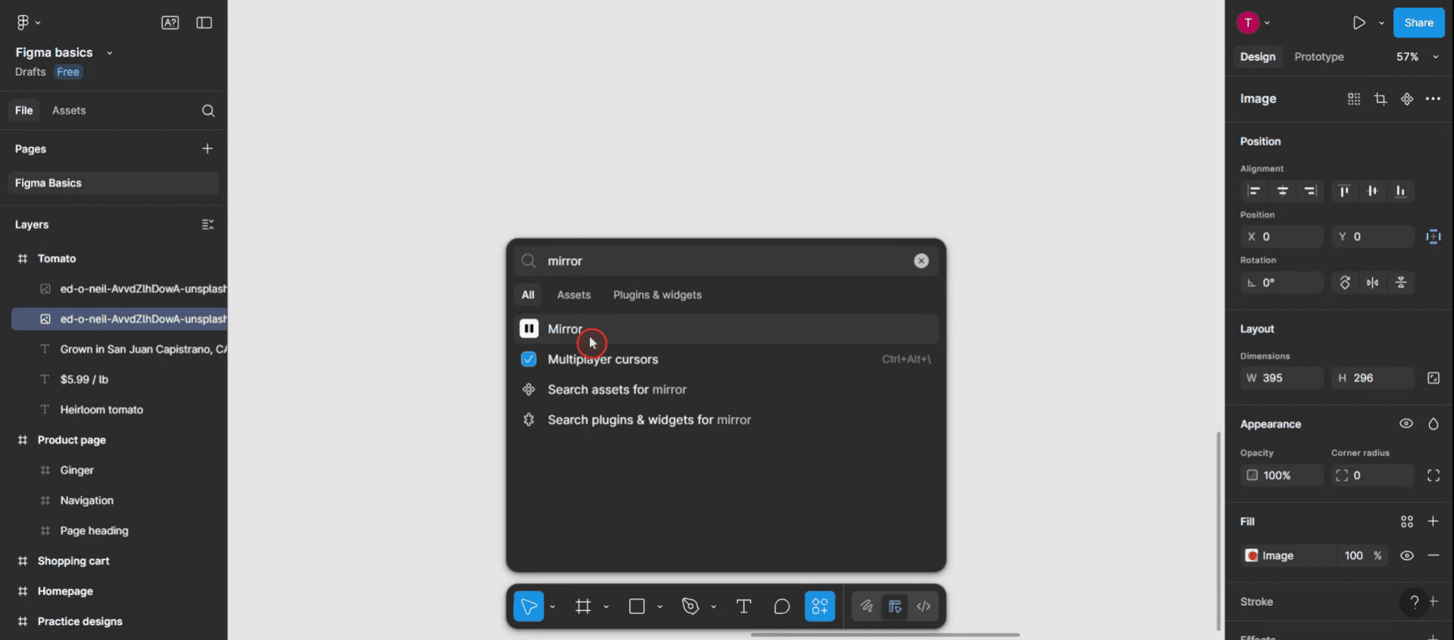 How to Mirror Objects in Figma - 1 minute video guide