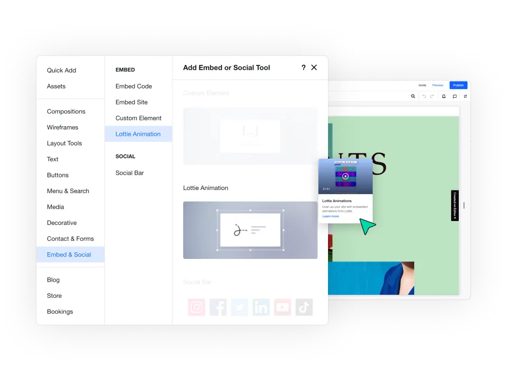LottieFiles for Wix - Add Lottie animations in Wix Studio & Editor X ...