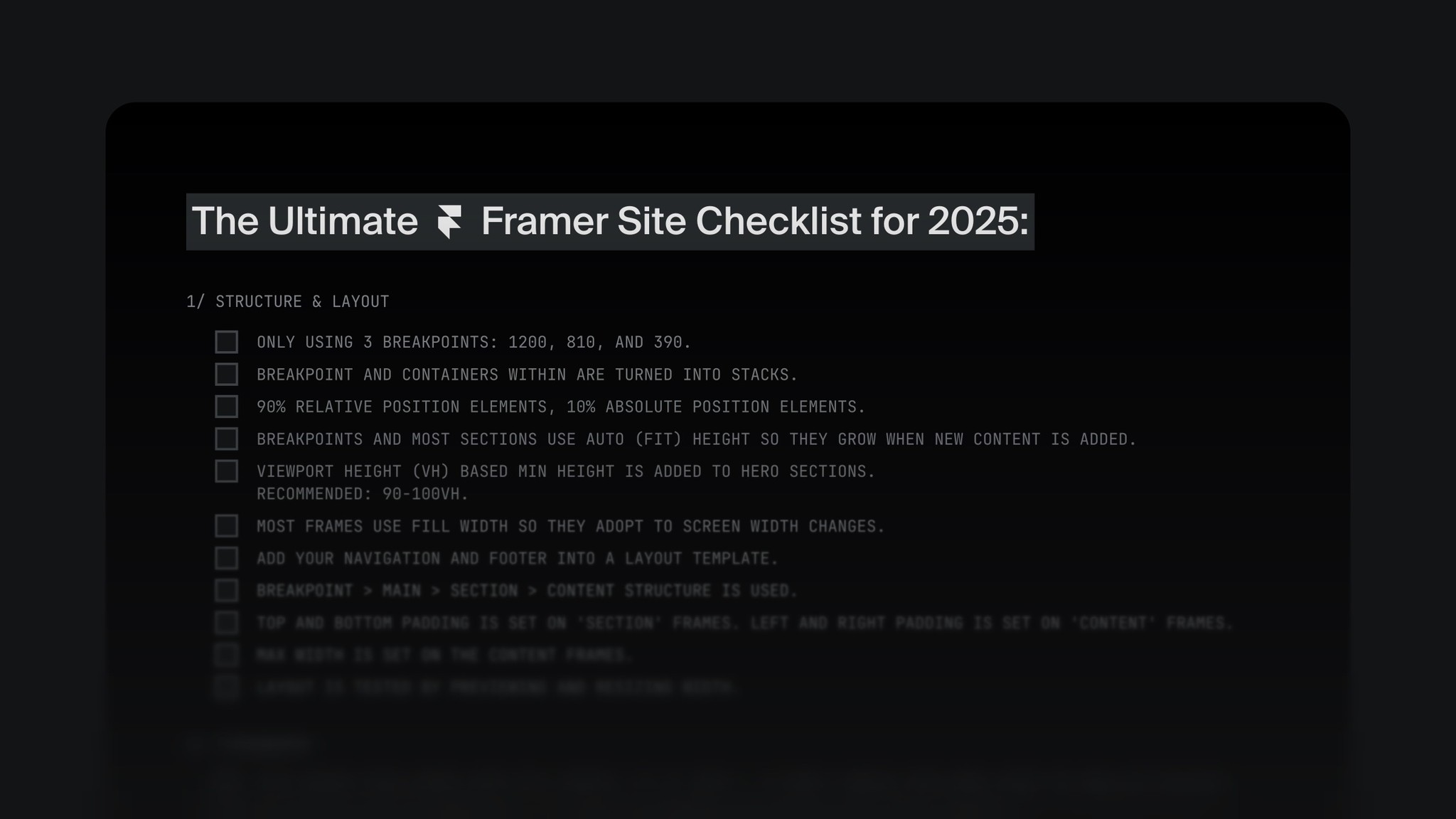 The Framer University Blog