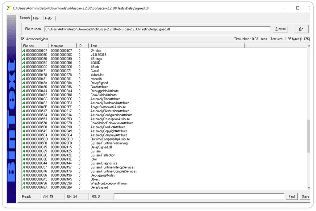 BinText - Cyberware Hub